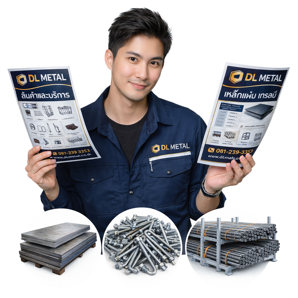 DL Metal | รับตัดเหล็ก จำหน่ายเหล็กเกรดB รับพับเหล็ก รับเจาะรูเหล็ก รับ ...